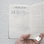 L’indice del Bullet Journal – Nuove Abitudini