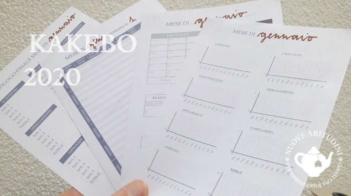 Il Kakebo per il 2020 – Nuove Abitudini